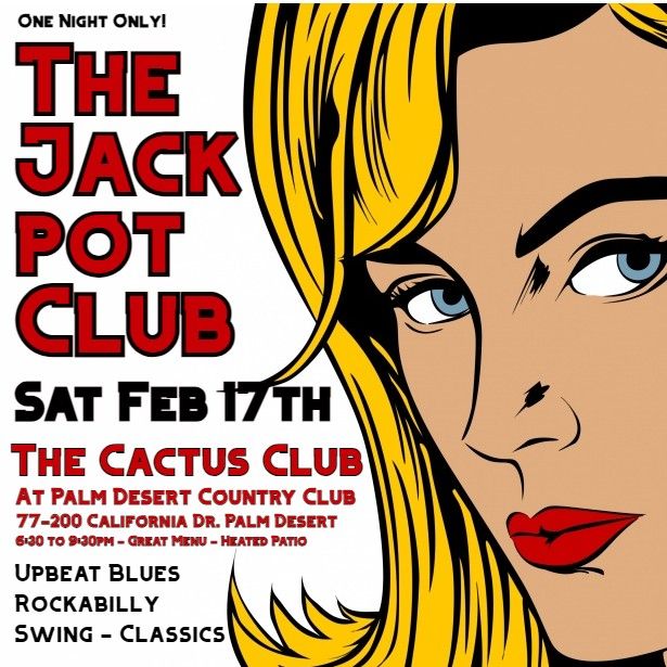 The Jackpot Club party on the (heated) patio at PDCC!, Palm Desert ...
