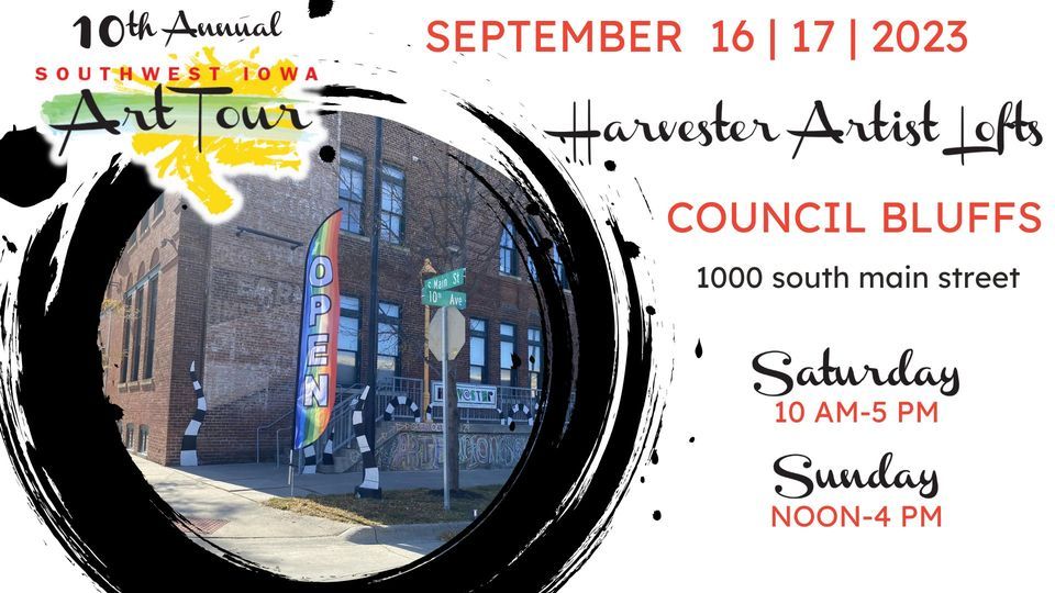 Southwest Iowa Art Tour at Harvester Artist Lofts - Council Bluffs ...