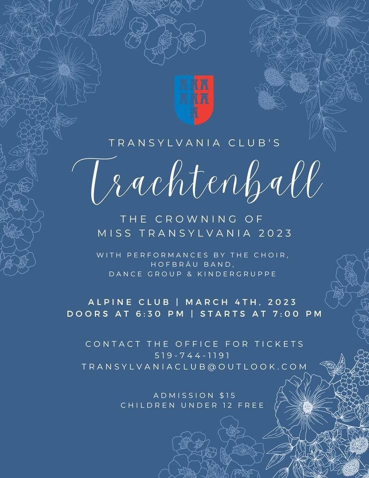Trachtenball 2023 - Crowning of Miss Transylvania 2023, Alpine Club of ...
