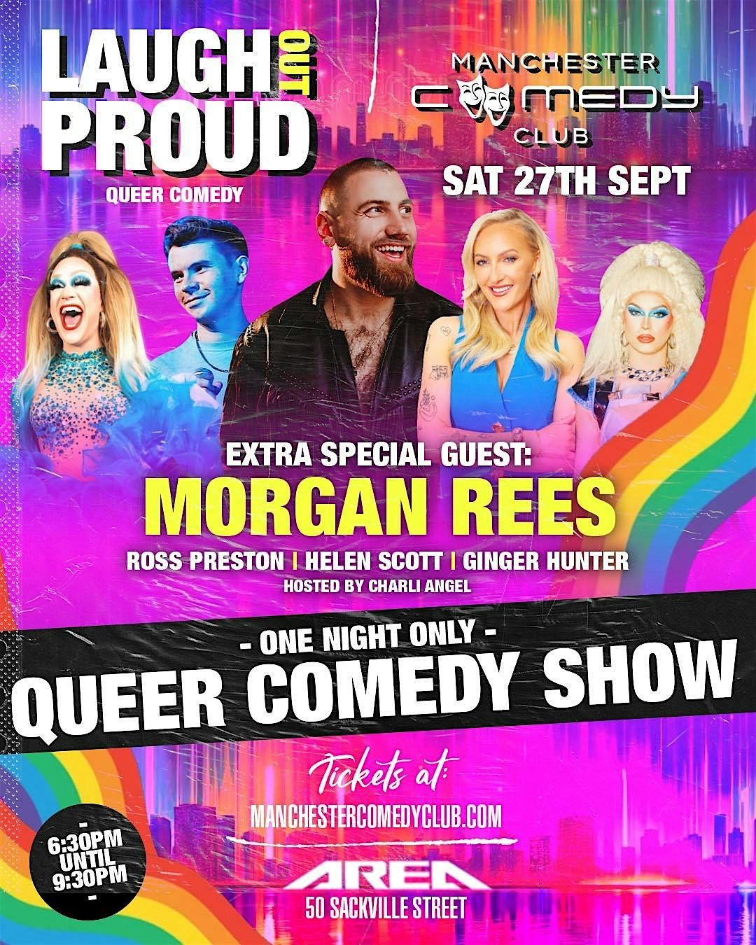 Manchester Comedy Club presents: MORGAN REES AND FRIENDS, Area ...