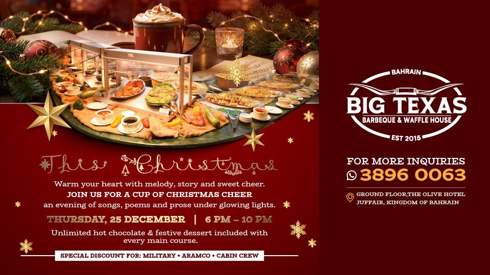 A Cup of Christmas Cheer at Big Texas Barbeque and Waffle House ...