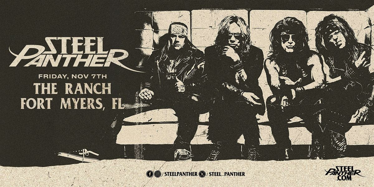 STEEL PANTHER - FORT MYERS, The Ranch, Fort Myers, 7 November 2025 ...