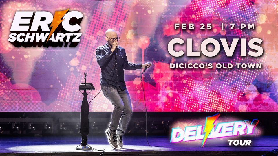 Eric Schwartz LIVE in Fresno/Clovis Feb. 25!, DiCicco's Italian ...