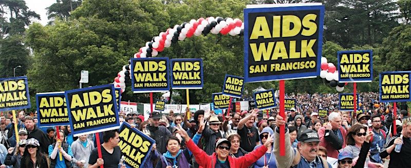 AIDS Walk San Francisco, Robin Williams Meadow, San Francisco, 19 July ...