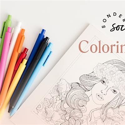 Sonder Social: Coloring Page, November 8 2024 | Online Event | AllEvents.in