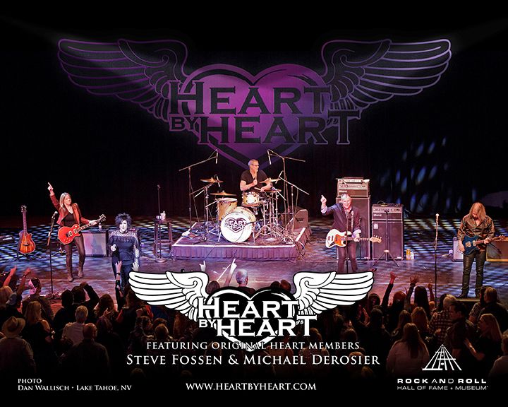 HEART BY HEART featuring Steve Fossen & Michael Derosier of Heart LIVE ...