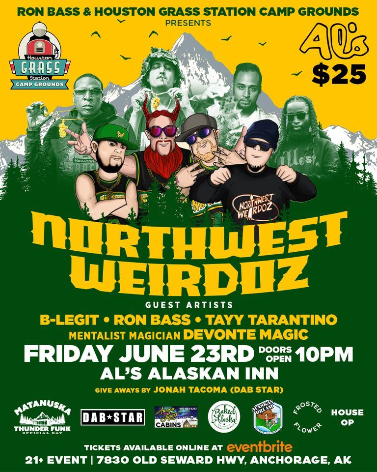 Matanuska thunder funk , Al's Alaskan Inn, Anchorage, 23 June to 24 ...