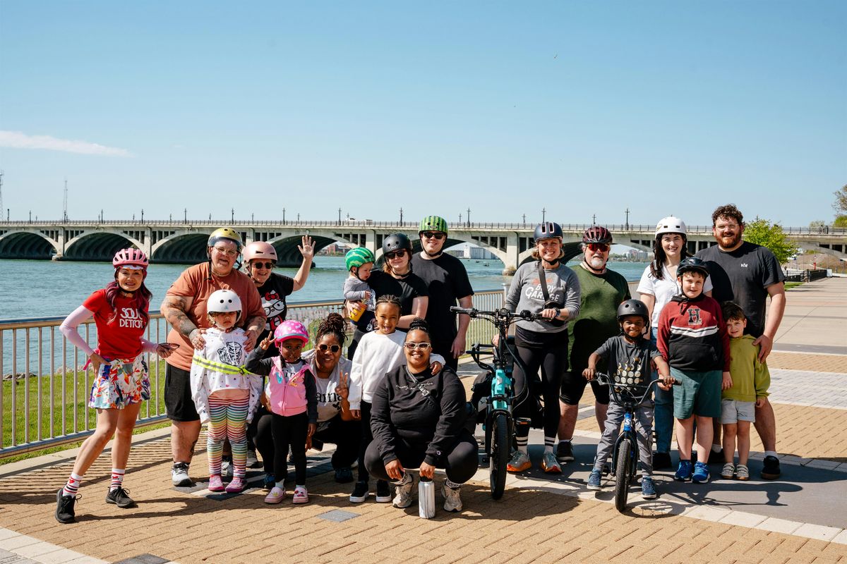 Family Bike Ride, Cullen Family Carousel, Detroit, 27 September 2025 ...