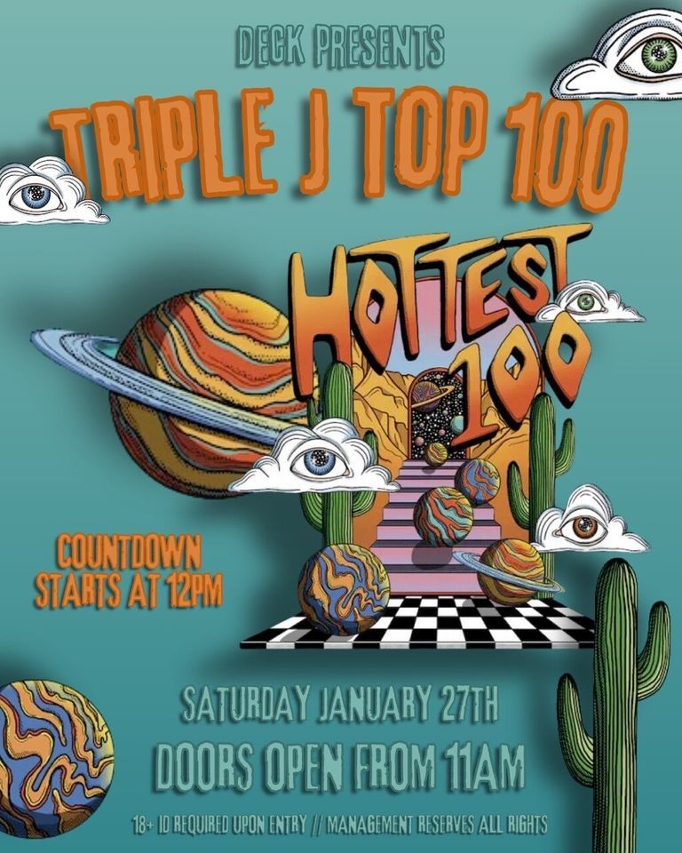 Sheppartons Official Triple J Hottest 100 Countdown Listening Party
