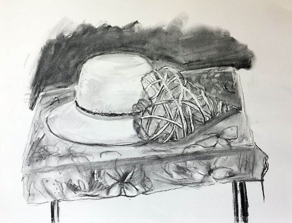 Introduction to Charcoal Drawing with Sue Schreiber, artist, Cnr Abbott ...