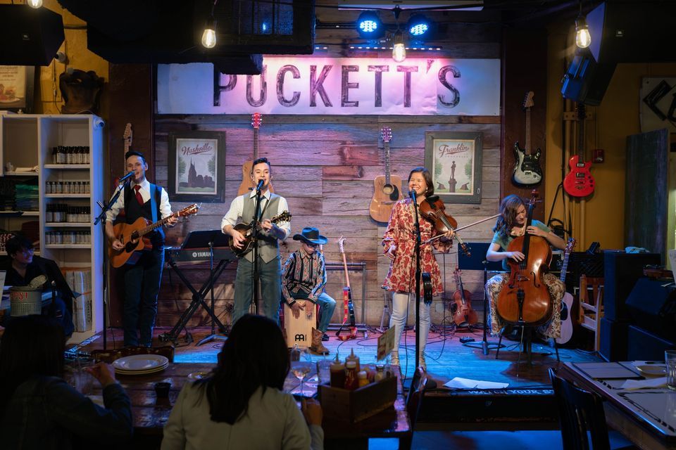 Live at Pucketts - The Jolly String Quartet, Puckett's Historic ...