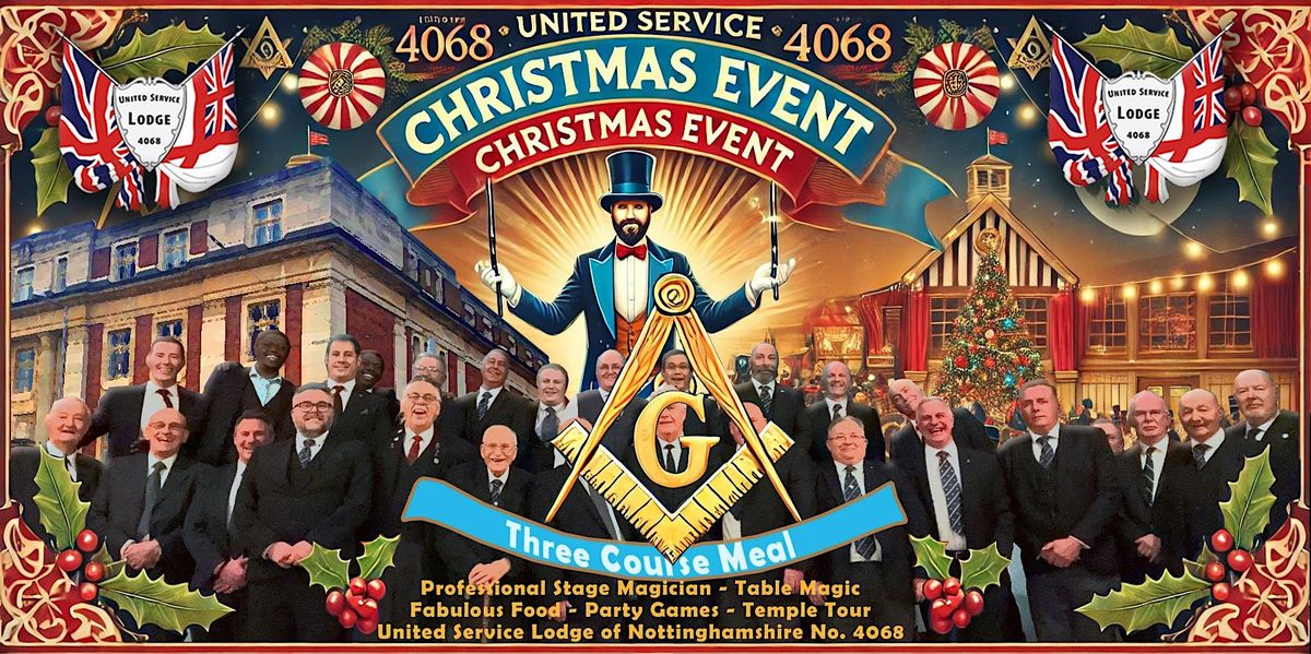 Christmas White Table: food, magic and great company, Masonic Halls ...