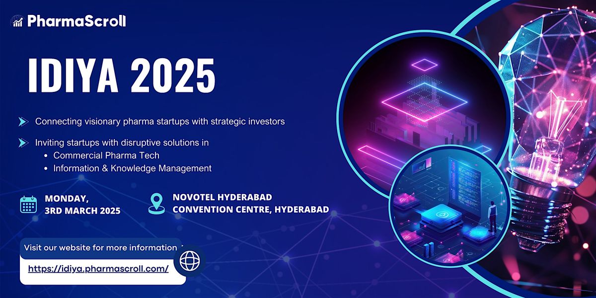 IDIYA 2025: Connnecting Visionaries & Investors, Novotel Hyderabad ...