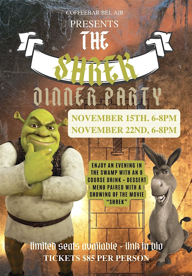 Shrek Movie and Dining night!, 5 N Main St, Bel Air, 15 November 2024 ...