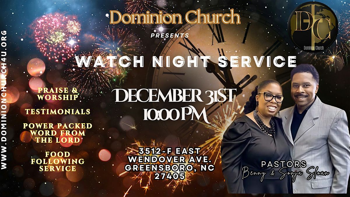 New Years Eve Watch Night Service, 3512 Wendover Ave E, Greensboro, 31 ...