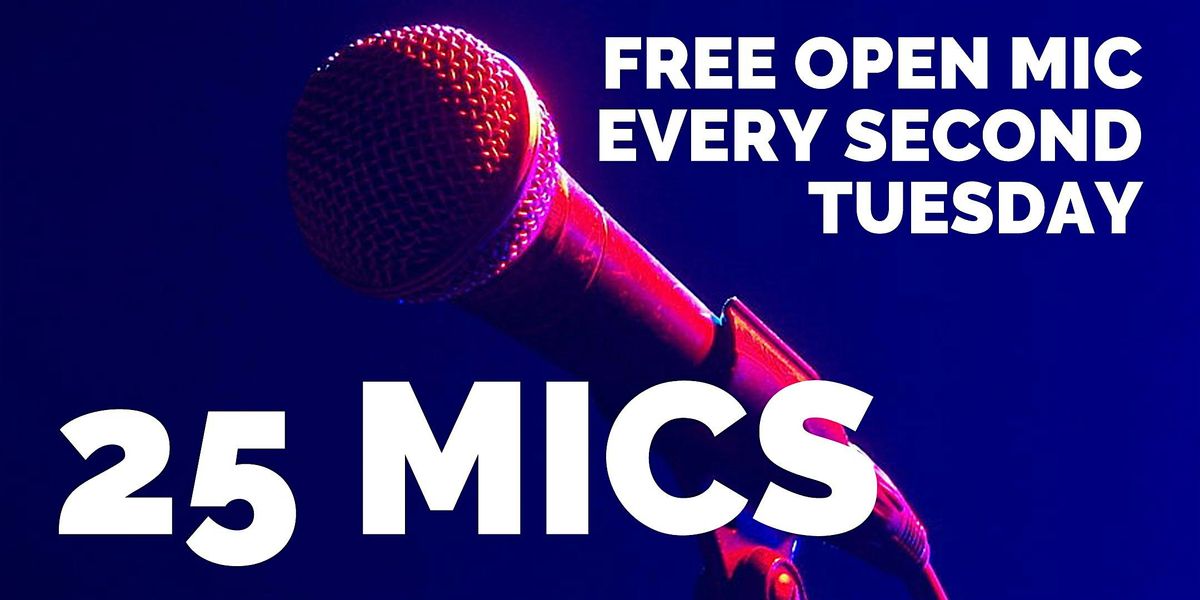 25 Mics - Free Open Mic, Downing-Gross Cultural Arts Center, Newport ...