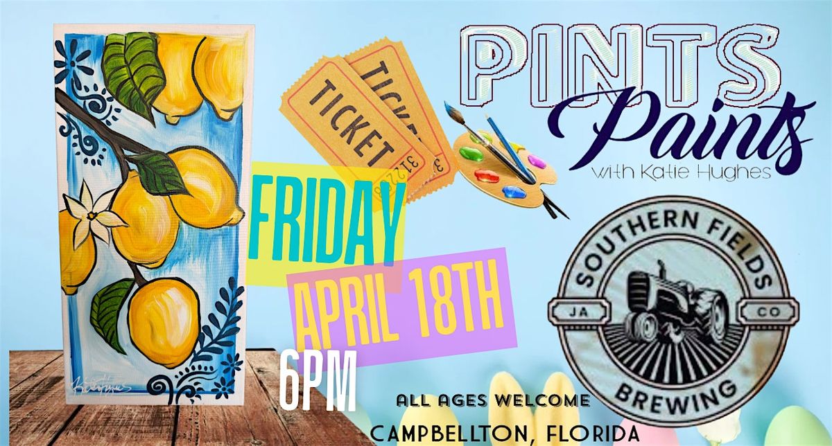 Pints & Paints at Southern Fields Brewing, Southern Fields Brewing ...