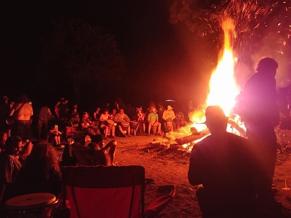 Full Moon Drum Circle - Texas Music River Ranch, Texas Music River ...