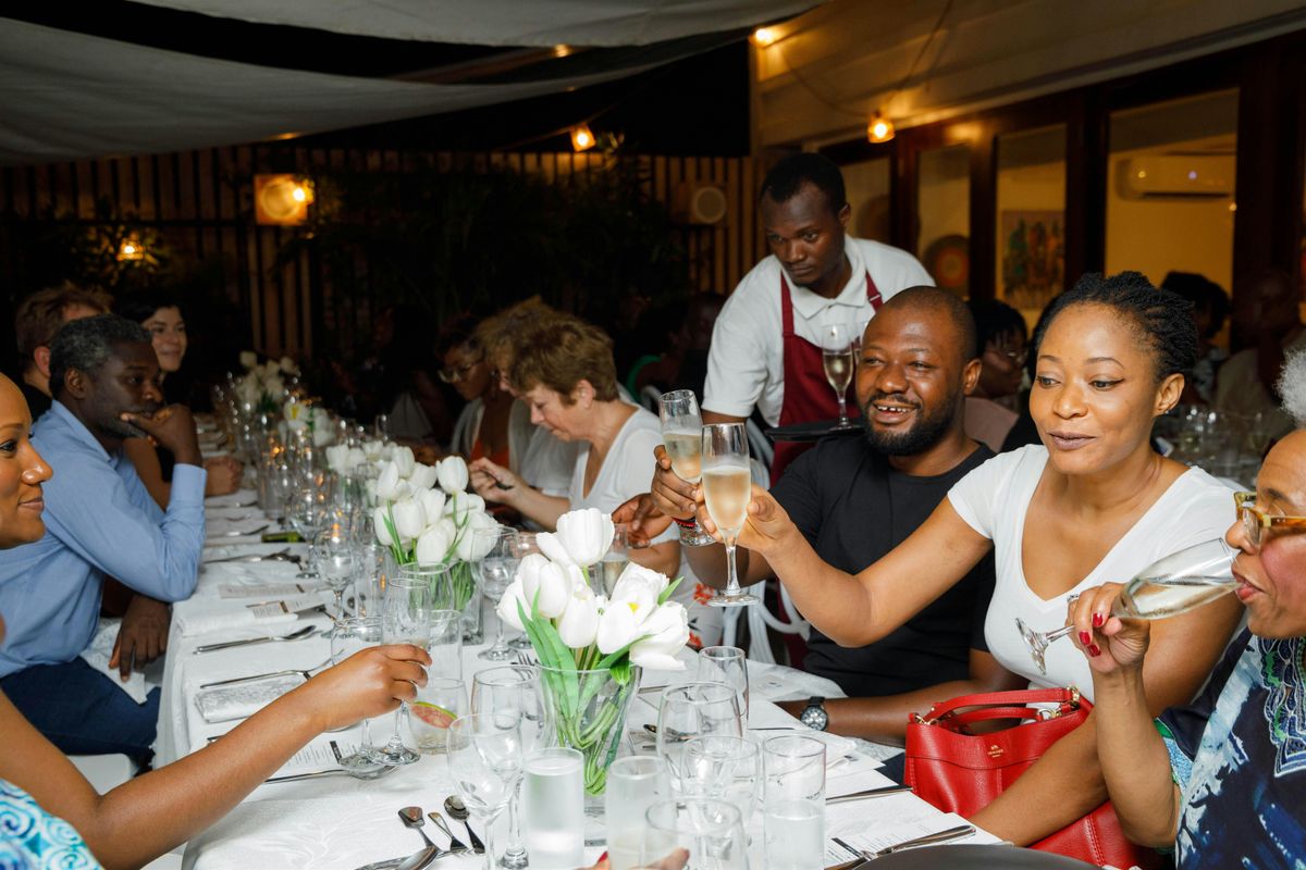 Ghanas Premier Red Carpet All White Soiree-Gourmet Dinner/Wine Pairing ...