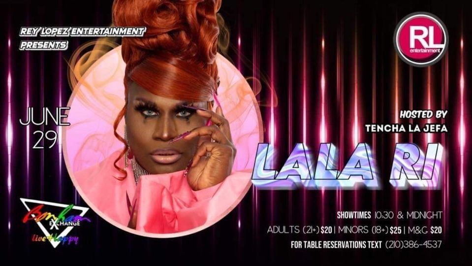 LaLa Ri in San Antonio , The Bonham Exchange, Live Oak, 29 June 2023 ...