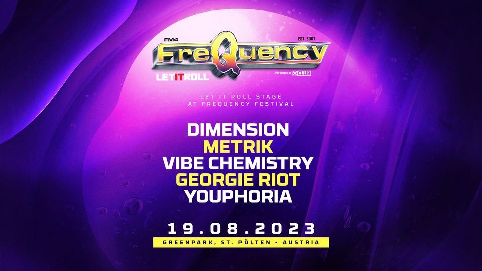 Let it Roll Stage Hosting @ FM4 Frequency Festival 2023, VAZ St. Pölten ...