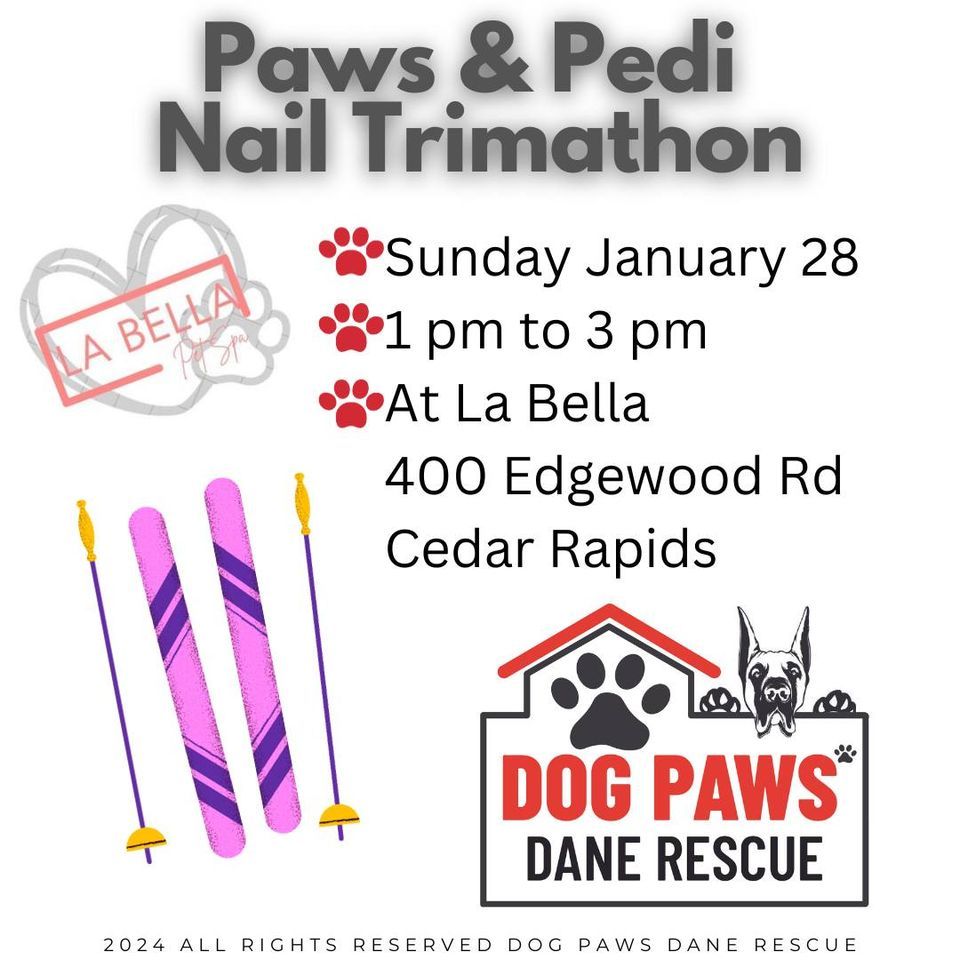 Paws & Pedi Nail Trimathon, 400 Edgewood Rd NW, Cedar Rapids, IA 52405 ...