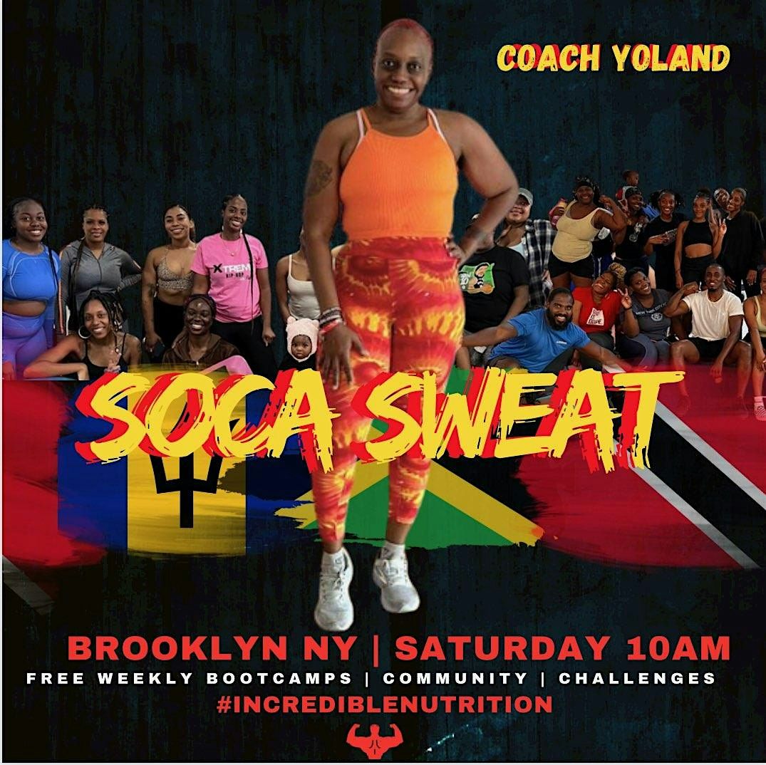 Soca Sweat Fete, SOCA FITNESS PARTY, Ab event space, Brooklyn, 15 March ...