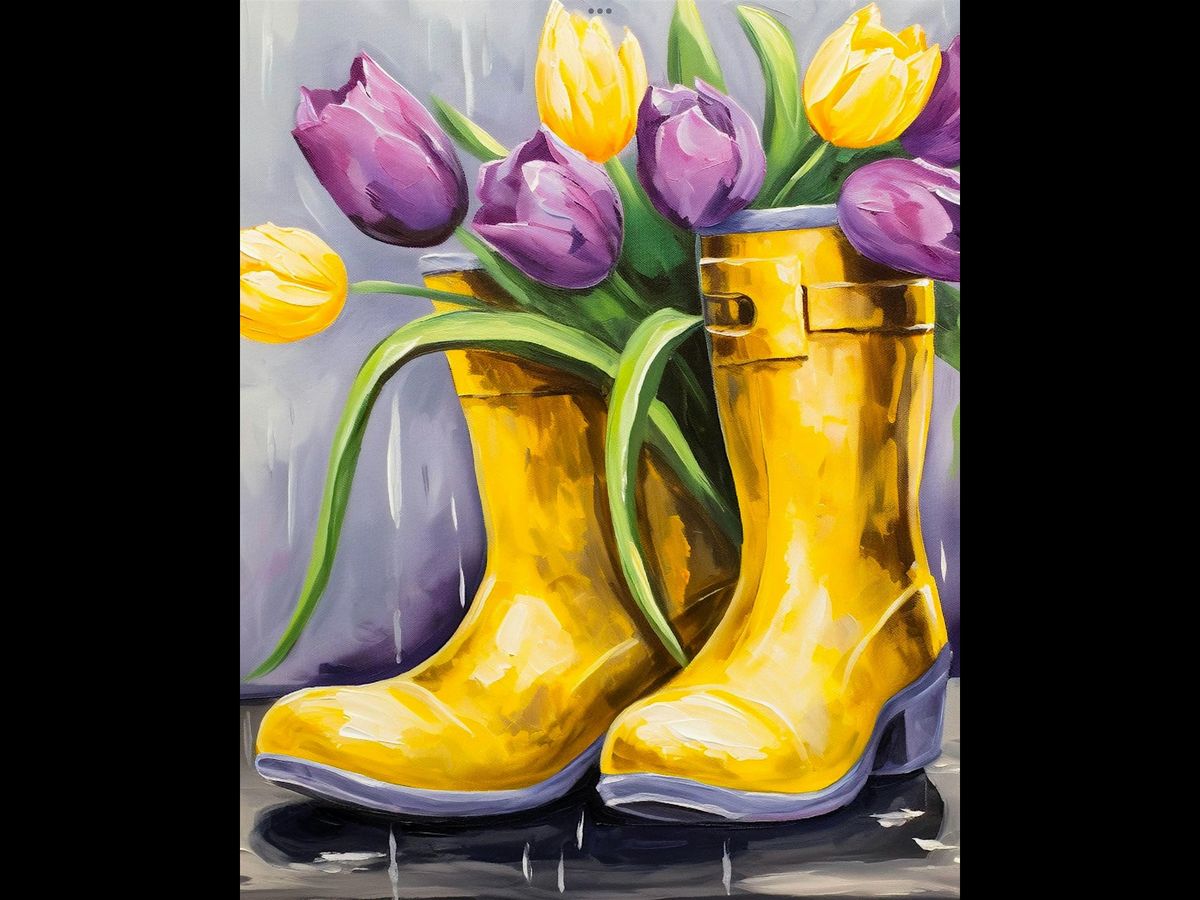 Fun Paint and Sip at Wetzel Estate Winery with Artistic Chaos by Debbie ...