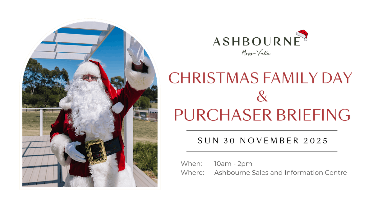 Ashbourne Christmas Family Day & Purchaser Briefing 30 Nov 2025 ...