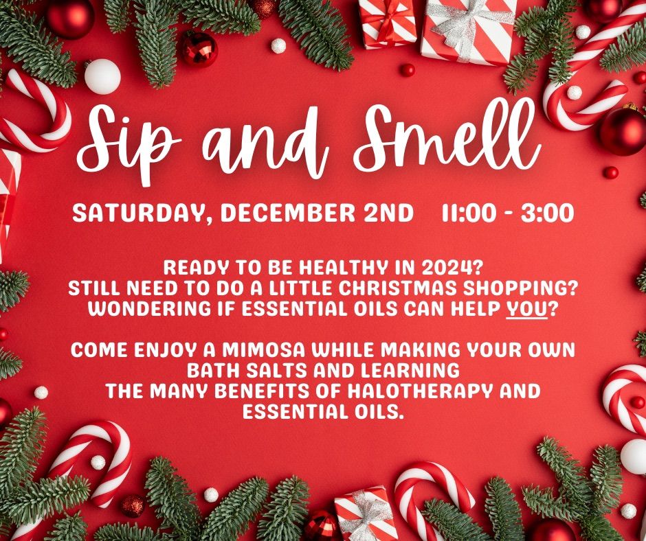 SIP & Smell ~~ MAKE & TAKE , Serenity Salt Spa TX, Montgomery, 2 ...