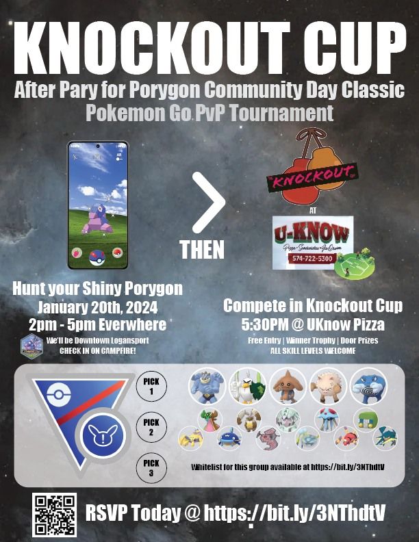 7Pidgeys Knockout Cup - Pokemon Go PvP , U-Know Pizza and Sandwich Shop ...