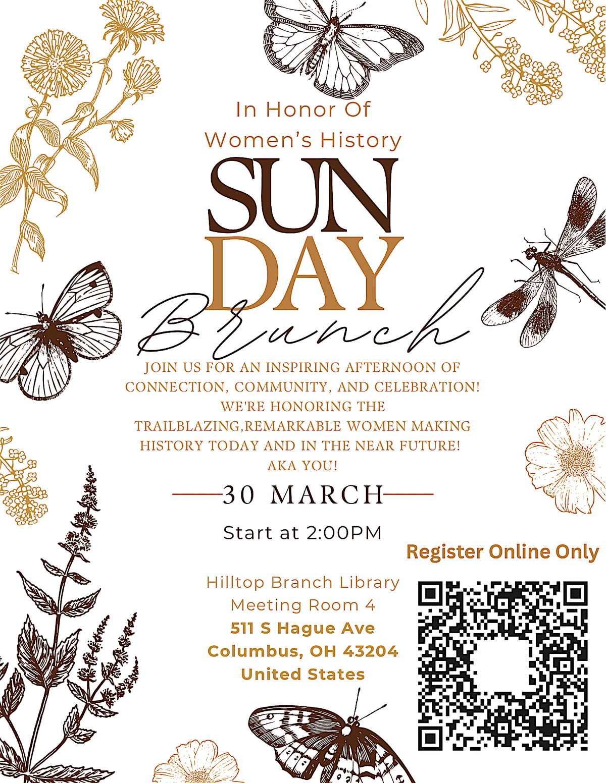 Empowered Women Brunch, Columbus Metropolitan Library: Hilltop Branch ...