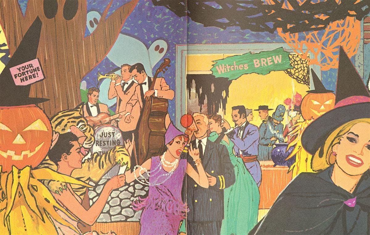 The Mid-Century Supper Club Potluck: Its HALLOWEEN!, Odd Fellows ...