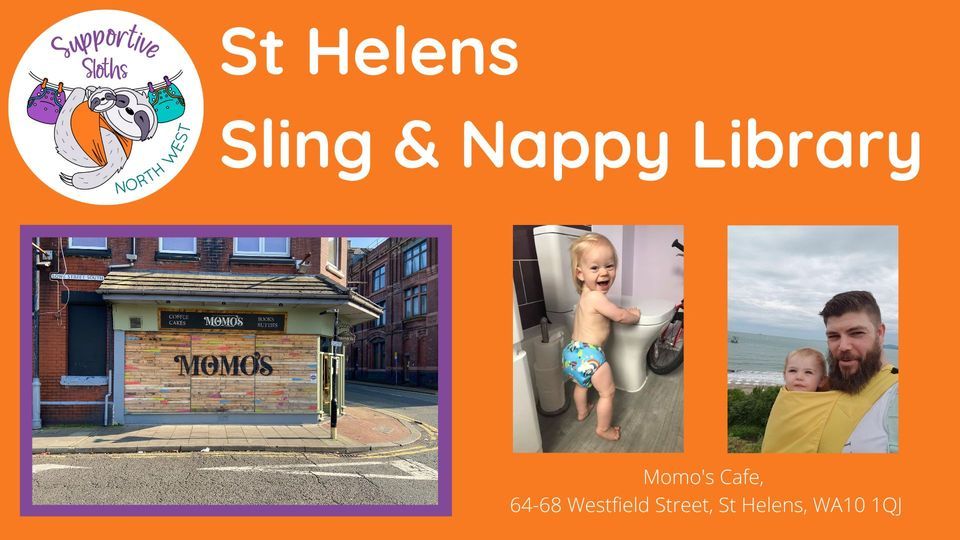St Helens Sling and Nappy Library, Momo's, St Helens, 28 February 2024 ...