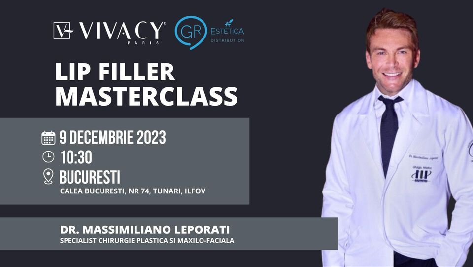 Stylage LIP FILLER MASTERCLASS - Dr. Massimiliano Leporati, Tunari ...