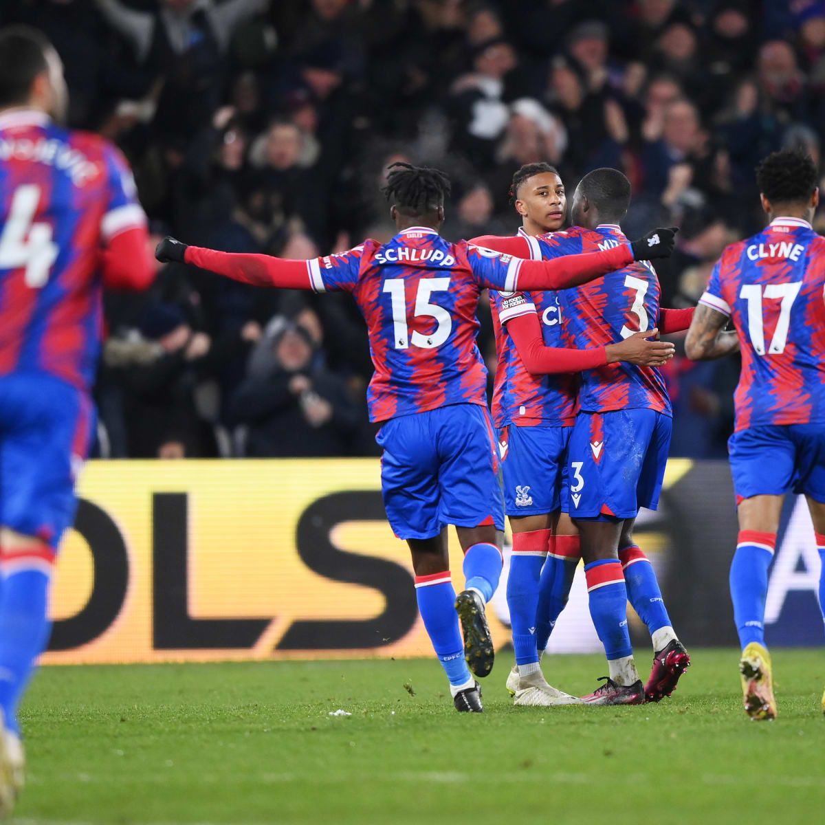 Crystal Palace FC vs Newcastle United FC at Selhurst Park Stadium ...