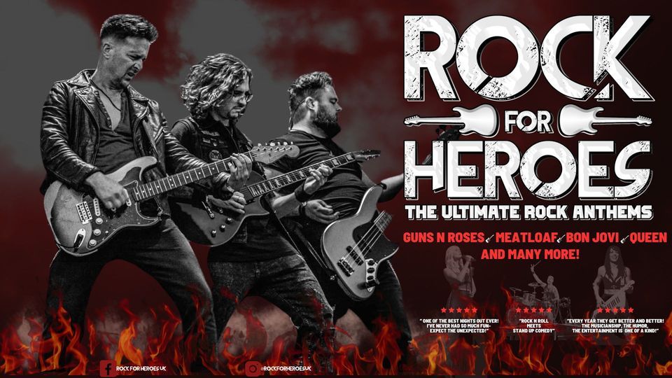 Rock for Heroes - Butlins, Skegness, Skegness Butlins, February 4 2024 ...