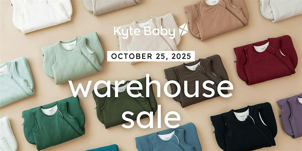 Kyte Baby Warehouse Sale, Kyte Baby Warehouse, Fort Worth, 25 October ...