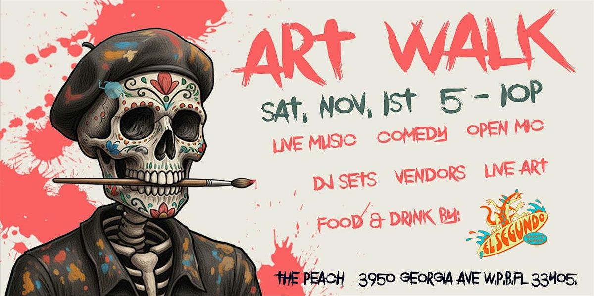 November Art Walk at The Peach, The Peach, West Palm Beach, 1 November ...