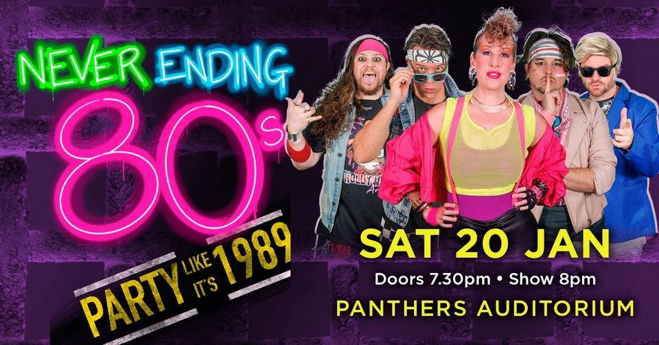 Never Ending 80s, Panthers Port Macquarie, 20 January 2024 | AllEvents.in
