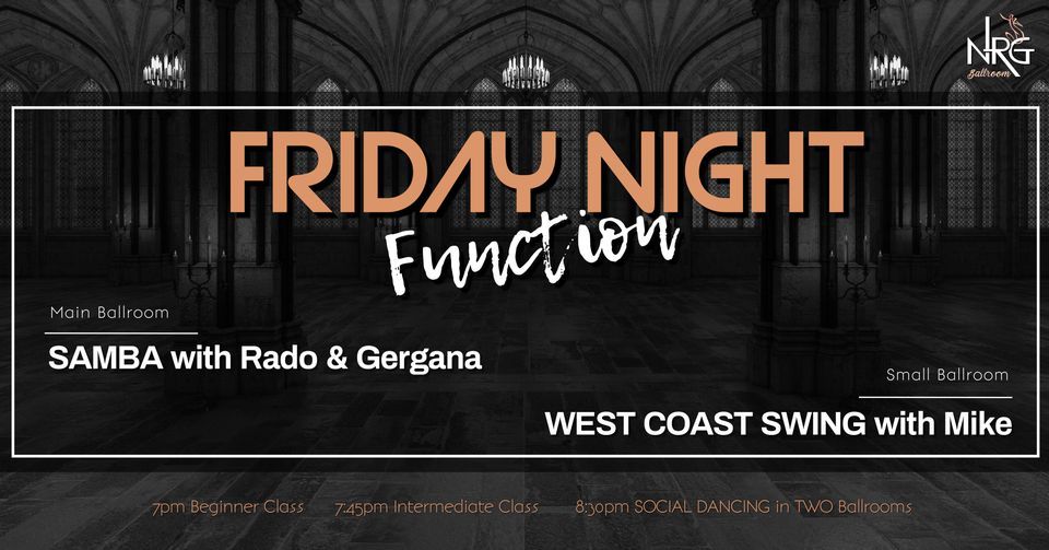 Friday Night Function: SAMBA & WCS, NRG Ballroom, Tempe, March 29 2024 ...