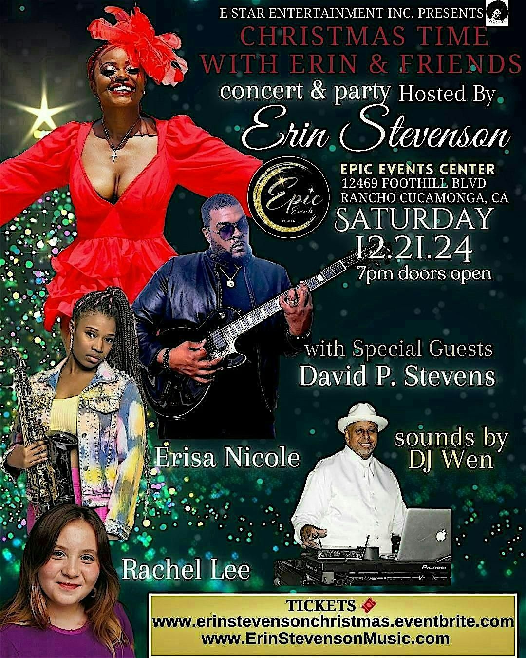 Christmas Time with Erin & Friends, Epic Events Center, Rancho ...
