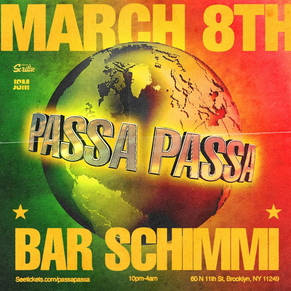 Passa Passa: A Night of Dancehall, Lovejoys, Brooklyn, 14 March to 15 ...