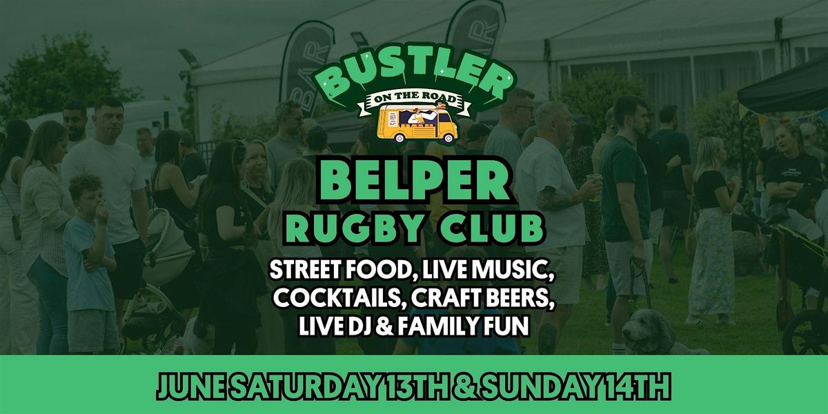 Bustler on the road - Belper Rugby Club, Belper Rugby Club, 13 June to ...