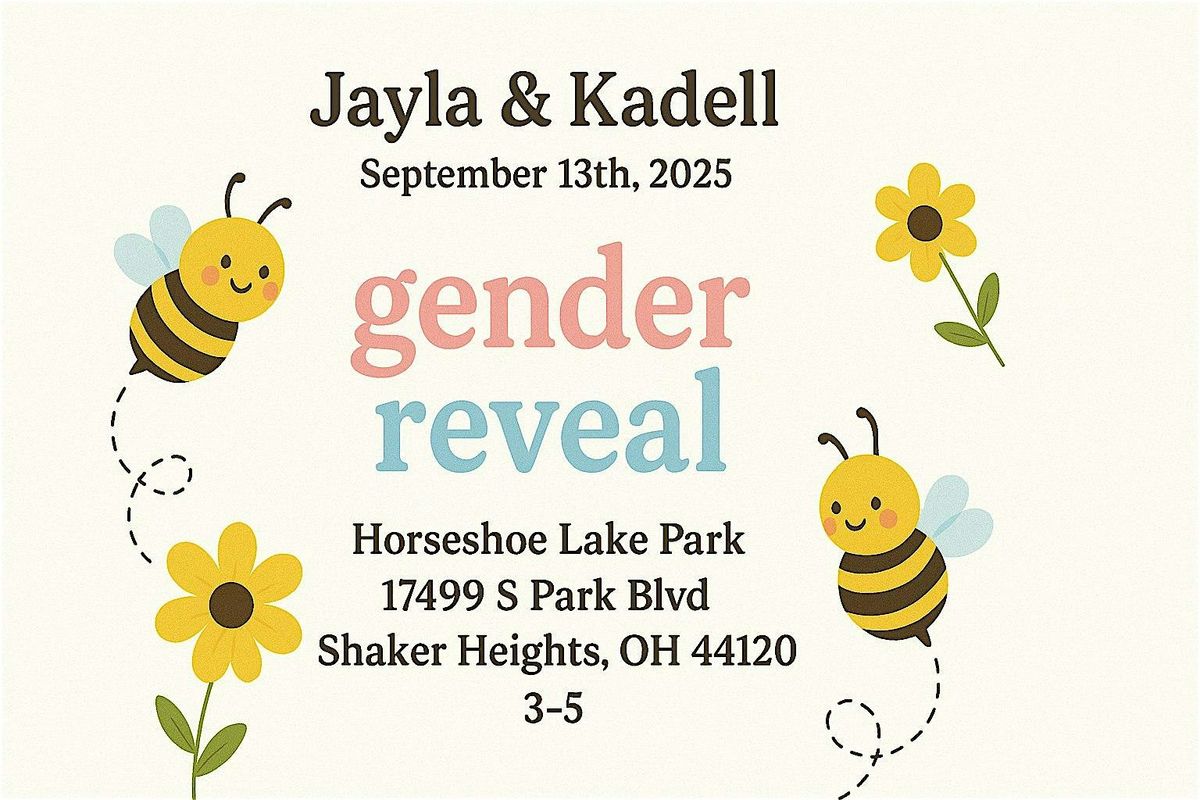 What Will Baby Bee? – A Gender Reveal for Jayla & Kadell, 17499 S Park ...