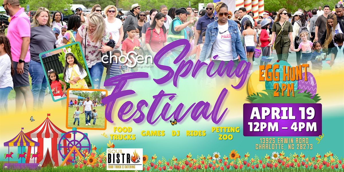 Spring Festival, Chosen City Church, Charlotte, 19 April 2025 | AllEvents
