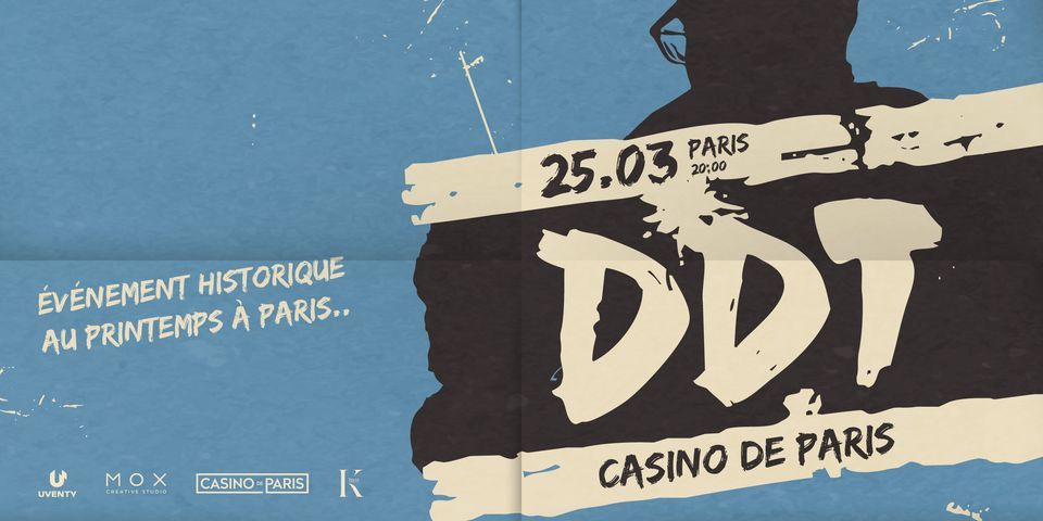 DDT concert, Casino de Paris, 25 March 2024 | AllEvents.in