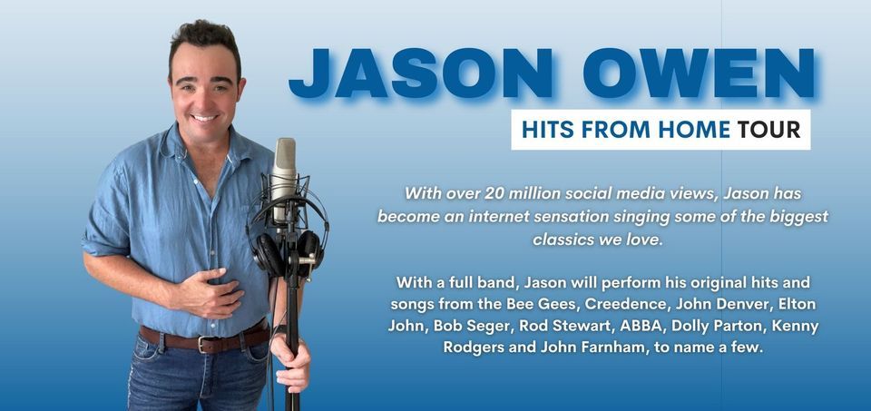Jason Owen - Hits From Home Tour, Bathurst Airport (New South Wales ...