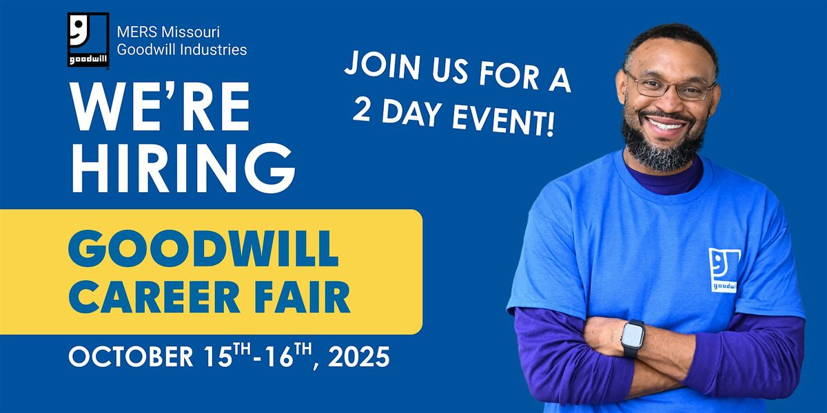 MERS Goodwill Job Fair, 1727 Locust St, St. Louis, MO 63103, USA ...