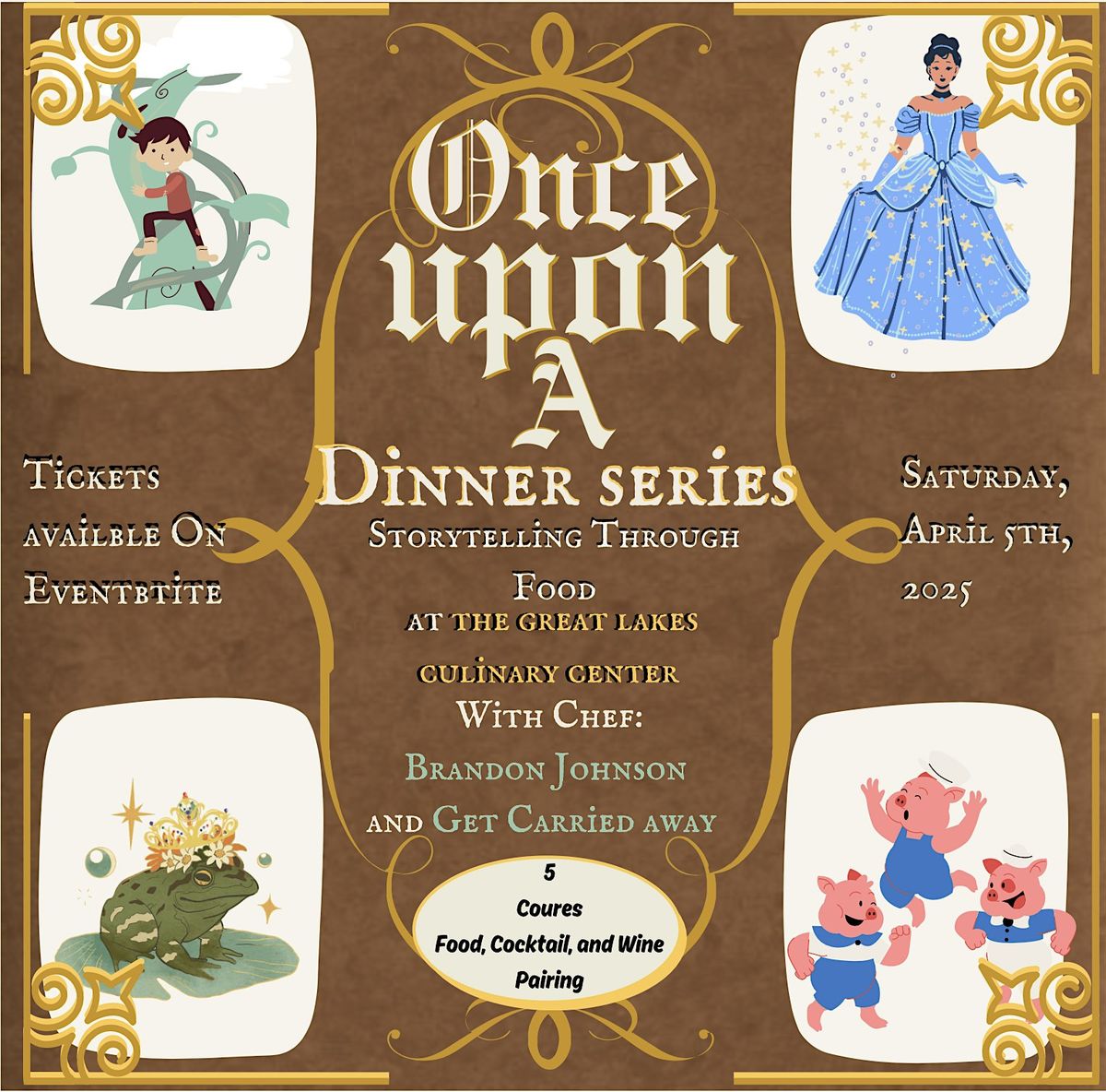 Once Upon A Dinner: Princess and The Frog/Leah Chase, Great Lakes ...